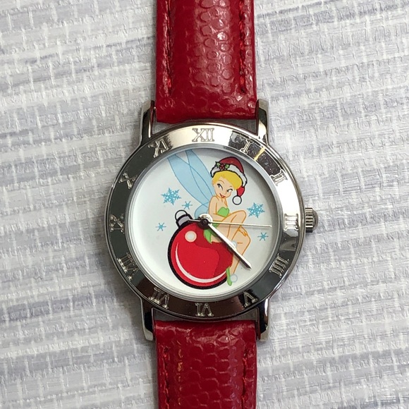 Disney | Jewelry | Special Edition Tinkerbell Holiday Watch | Poshmark